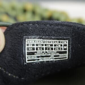 Keen | Shoes | Keen Uneek Paracord Sandal Mens 85 Green Black Woven ...